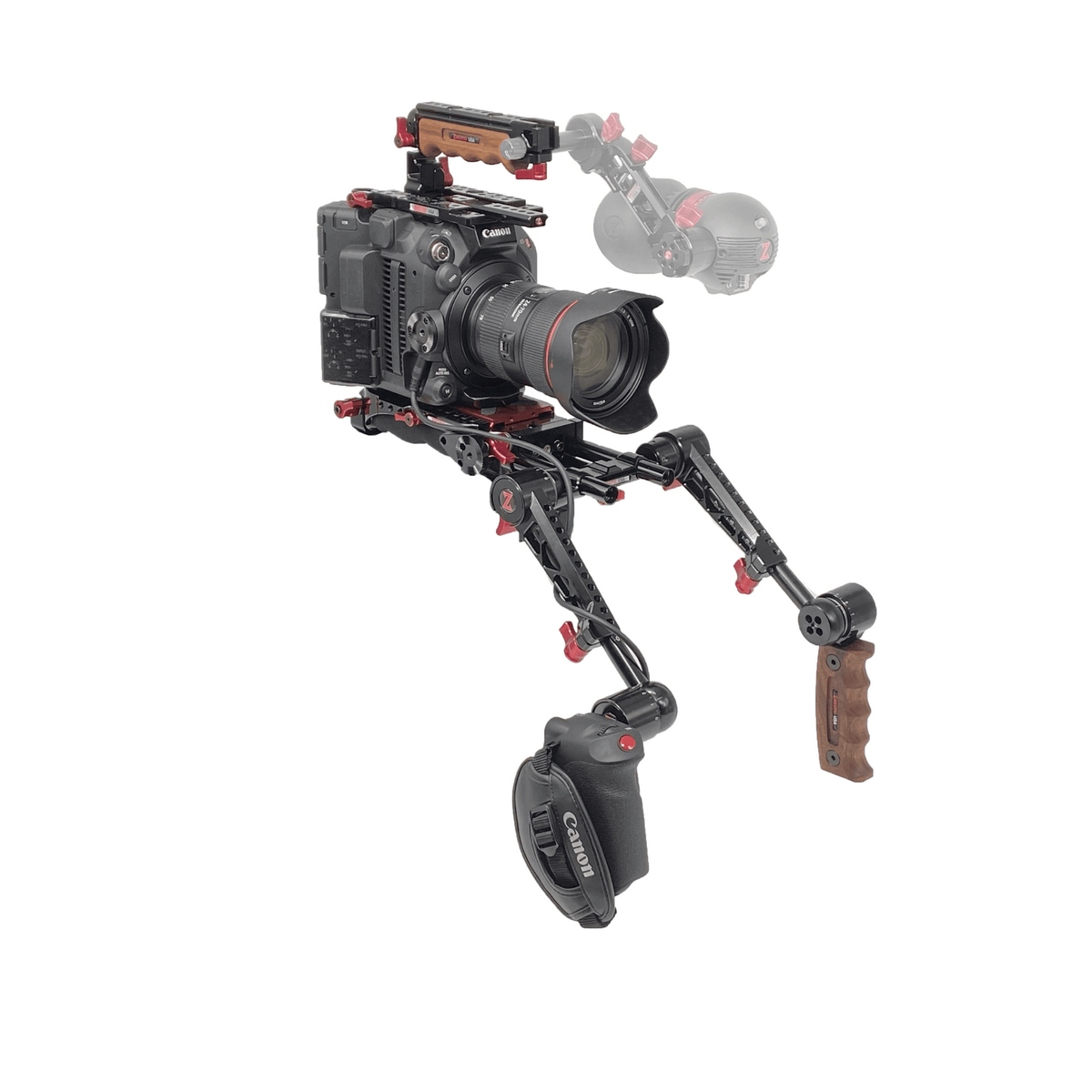 C500 Rig with Dual Trigger Grips for Canon C500 Mark II